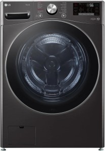 LG 21 kg Direct Drive Front Loader Washing Machine F0P2CYV2E - Black ...