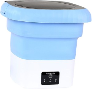 Generic 2 kg Portable Foldable Mini Folding Washing Machine - Blue | Makro