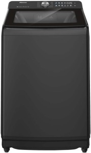 Hisense 21 kg Toploader Washing Machine - Grey, Black | Makro