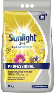 Sunlight 2-in-1 Professional Hand Wash Washing Powder 9 kg | Makro