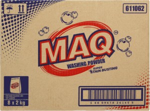 MAQ Super Stain Busting Detergent Powder 1 kg | Makro
