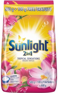 Sunlight 2-in-1 Tropical Sensations Washing Powder 600 g | Makro