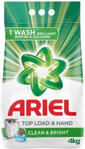 ARIEL Clean & Bright Top Load & Hand Washing Powder 4 kg | Makro