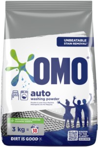 OMO Stain Removal Auto Washing Powder Detergent Detergent Powder 3 kg ...