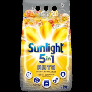 Sunlight Summer Sensations 5-in-1 Auto Washing Powder 4 kg | Makro