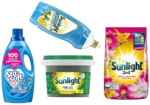 Sunlight hand washing powder - pine gel - antibacterial liquid ...