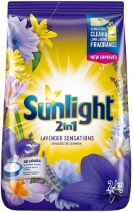Sunlight 2-in-1 Sensational Clean Detergent Powder 2 kg | Makro