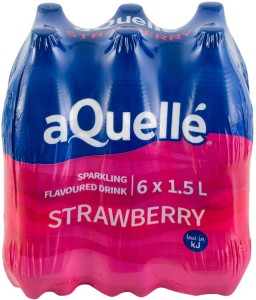 Aquelle Sparkling Strawberry Flavoured Water | Makro