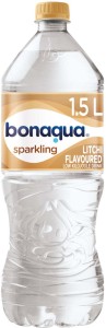 Bonaqua Sparkling Low Kilojoule Litchi Flavoured Water | Makro
