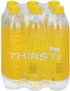 Thirsti Sparkling Pineapple Flavoured Water | Makro