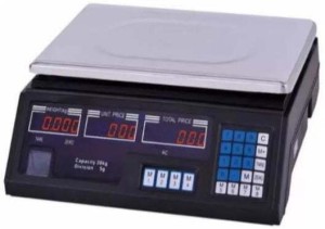 MJT Digital Price Food/Meat Scale Digital Kitchen Weighing Scale | Makro