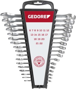 Gedore Red Spanner Set 17Pc Double Sided Combination Wrench | Makro