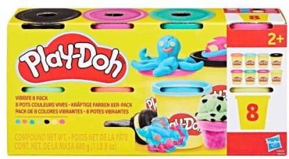 PLAY DOH 8 PACK ASST 3OZ CANS Clay Art & Moulding Art and Craft Kit | Makro