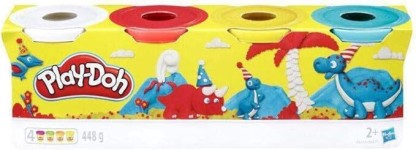 PLAY DOH CLASSIC 4 PACK ASST 3OZ CANS Clay Art & Moulding Art and Craft ...