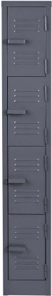 Heavy Duty 4-Tier Carbon Steel Free Standing Locker | Makro