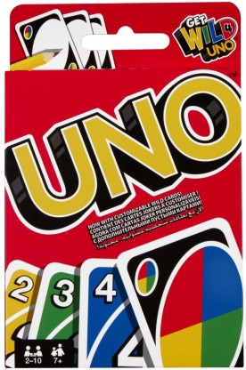 Uno Card Game Acrylic Glass Curiosity Building Card Game | Makro