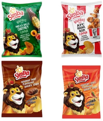 Simba Mixed Flavour 36g Set Combo Pack of 24 Chips | Makro