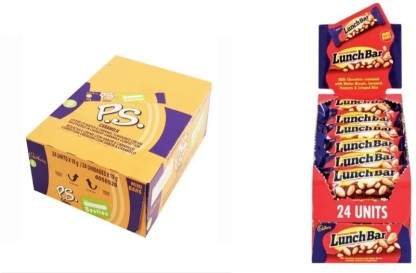 Cadbury PS Bars & Mini Lunch Combo – 48-Piece Treat Pack Box Milk ...