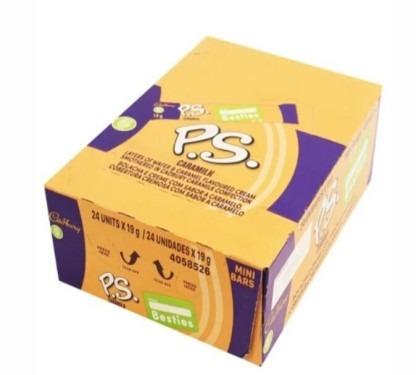 Cadbury PS Mini in a box Milk Chocolate Bars | Makro