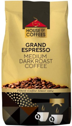 House Of Coffees Grand Espresso Coffee Beans | Makro