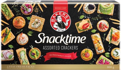 Bakers Snacktime Savoury Biscuits Sweet & Salty Biscuit | Makro