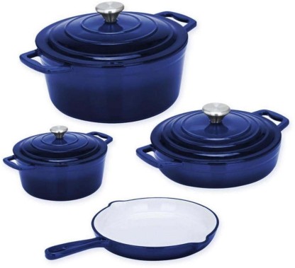 Iron cookware pots Cast Iron Cookware Set | Makro