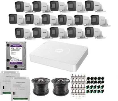 HIKVISION 16 Channel 2mp 1080P Complete Kit - New Model With 200m RG59 ...