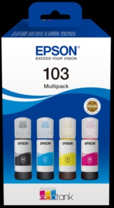 Epson 103 Original Black and Tri Colour Combo Pack Ink Bottle | Makro