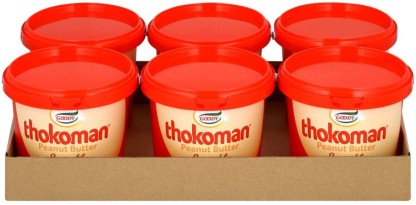 Thokoman Peanut Butter Smooth 1 kg | Makro