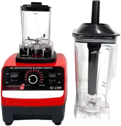 Condere Condere Y-9001 Blender 2000 W Mixer Grinder (2 Jars, Red) | Makro