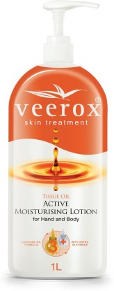 Veerox Active Moisturising Lotion with Tissue Oil | Makro
