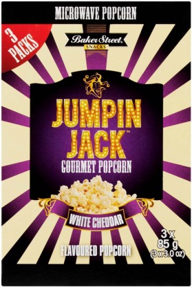 Jumpin Jack Microwave Gourmet White Cheddar Popcorn | Makro