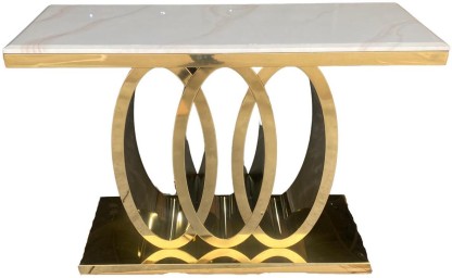 console Glass mirror table X17 Glass Console Table | Makro