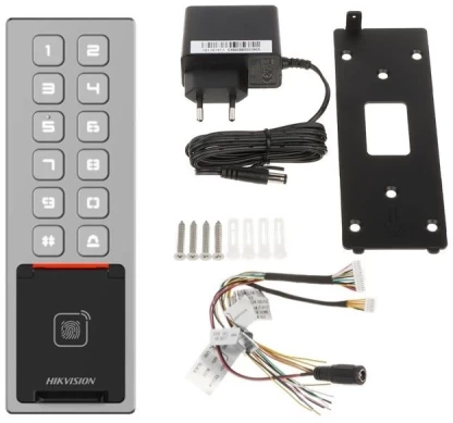 HIKVISION DS-K1T805MBFWX Fingerprint Access Control Terminal Smart Door ...