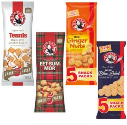 Bakers Mini Assorted Biscuits - 4 Pack | Makro