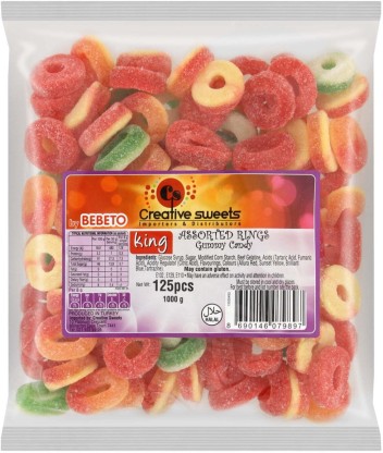 King King Assorted Rings NA Jelly Sweets | Makro