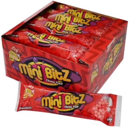 Mini Bitz Strawberry Pack of 20 Box | Makro