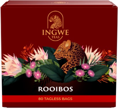 INGWE TEAS ROOIBOS 80 TAGLESS TEA BAGS Rooibos Tea Box | Makro