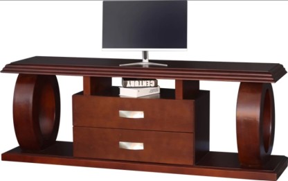 Luxury TV Stand Solid Wood TV Entertainment Unit | Makro