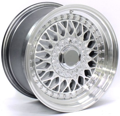 Autostyle 15″ GR 1010 4/100 & 4/108 Hypersilver Alloy Wheels Golf 1 ...
