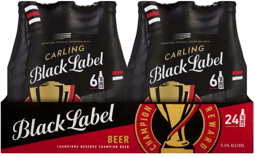 Carling Black Label Lager Bottle | Makro