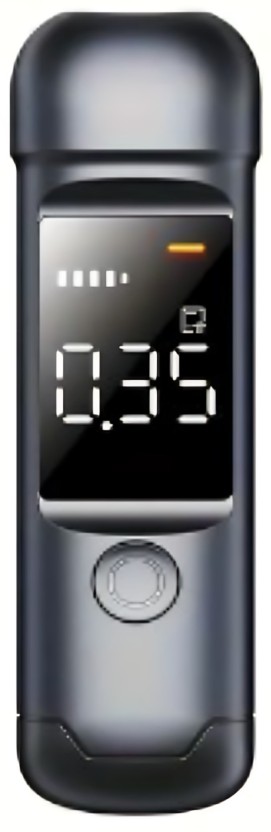 Alcohol Tester High-Accuracy Digital LCD Breathalyzer Analyzer Alcohol ...