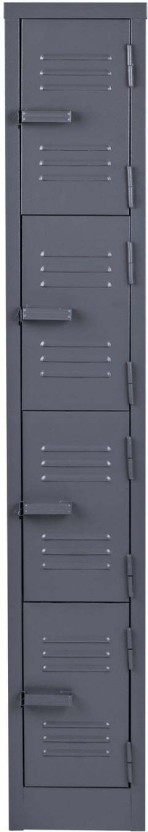 Heavy Duty 4-Tier Carbon Steel Free Standing Locker | Makro