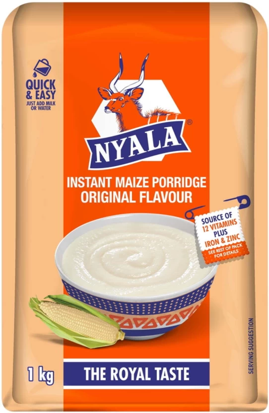 Nyala Instant Maize Porridge Original Flavour Box | Makro