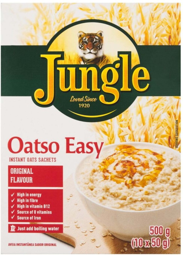 Jungle Instant Original Flavour Oats Box | Makro