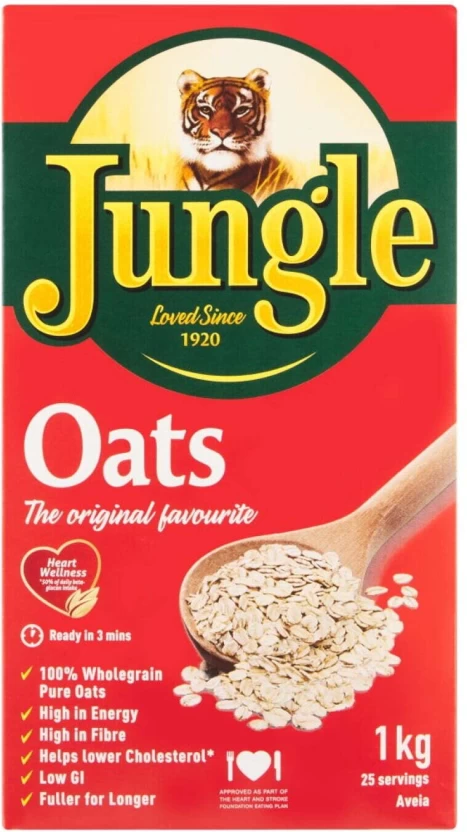 Jungle The Original Flavour Oats Box | Makro