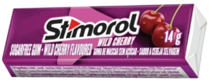 Stimorol Sugar Free Wild Cherry Chewing Gum | Makro