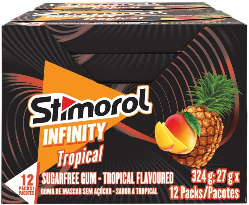 Stimorol Infinity Sugarfree Tropical Chewing Gum | Makro