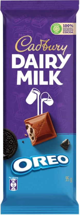 Cadbury Dairy Milk Oreo Milk Chocolate Slabs | Makro