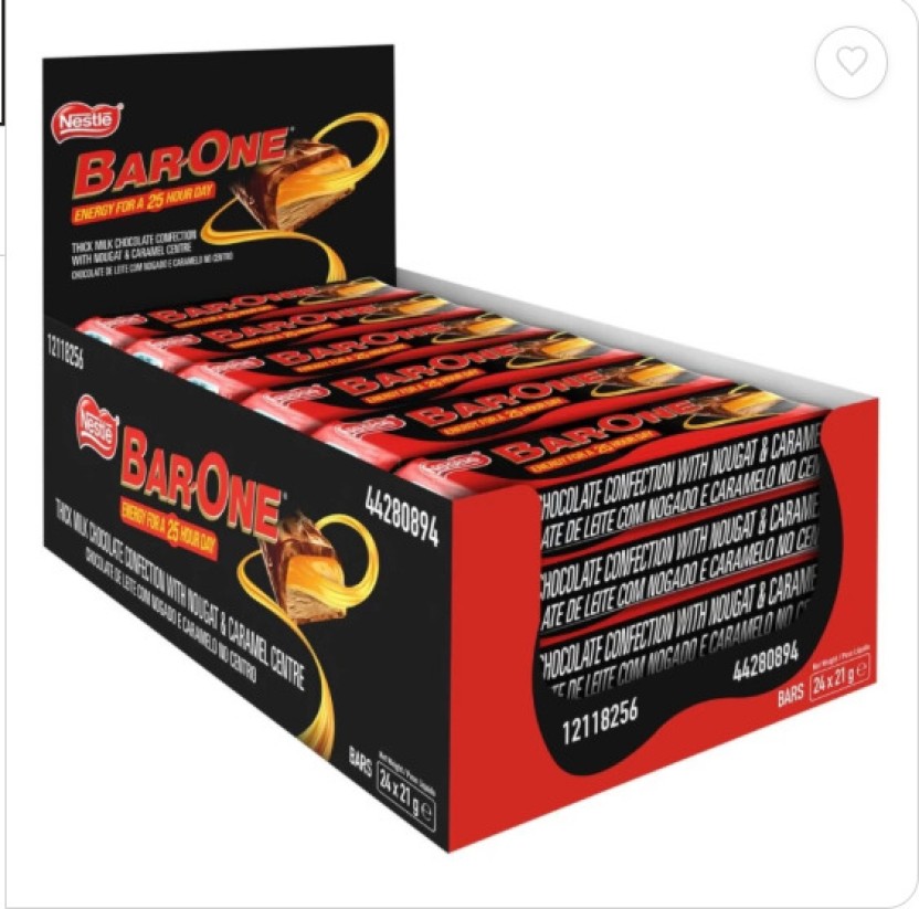 Nestle Bar One Milk Chocolate Bars | Makro